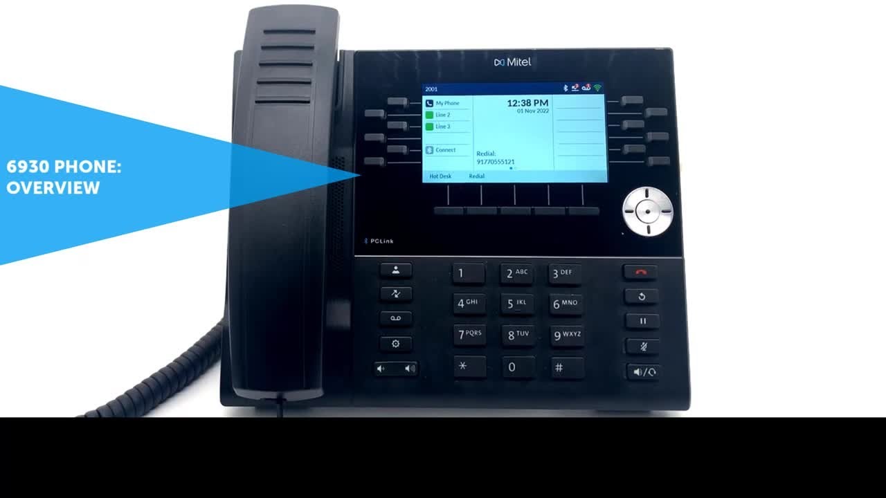 6930 Phone: Overview: MiVoice Business - YouTube