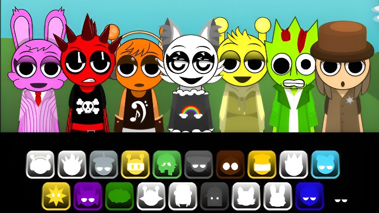 Sprunki Full Body The Amazing Sprunki Game Play Incredibox Mod - YouTube