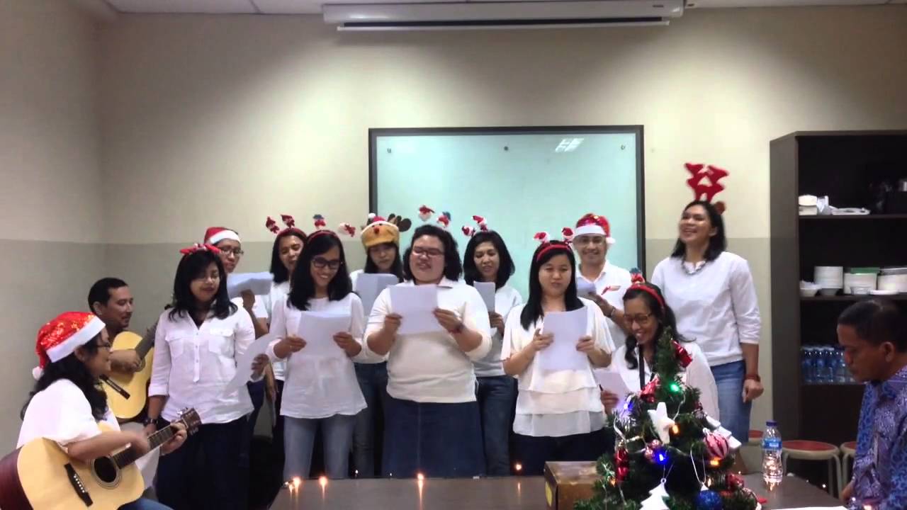 Weatherford base narogong indonesia xmas celebration 2015 - YouTube