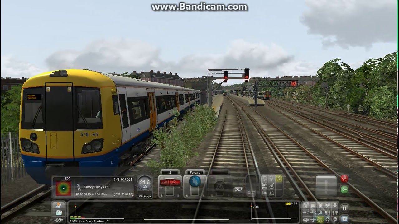 Train Simulator 2016 - Class 378 Introduction - New Cross Run - YouTube