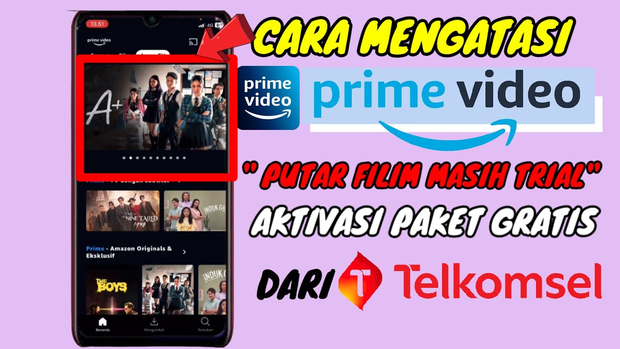 Cara Mengatasi Paket Gratis Prime Video di Web Sudah Aktif, Di Aplikasi Masih Trial - YouTube
