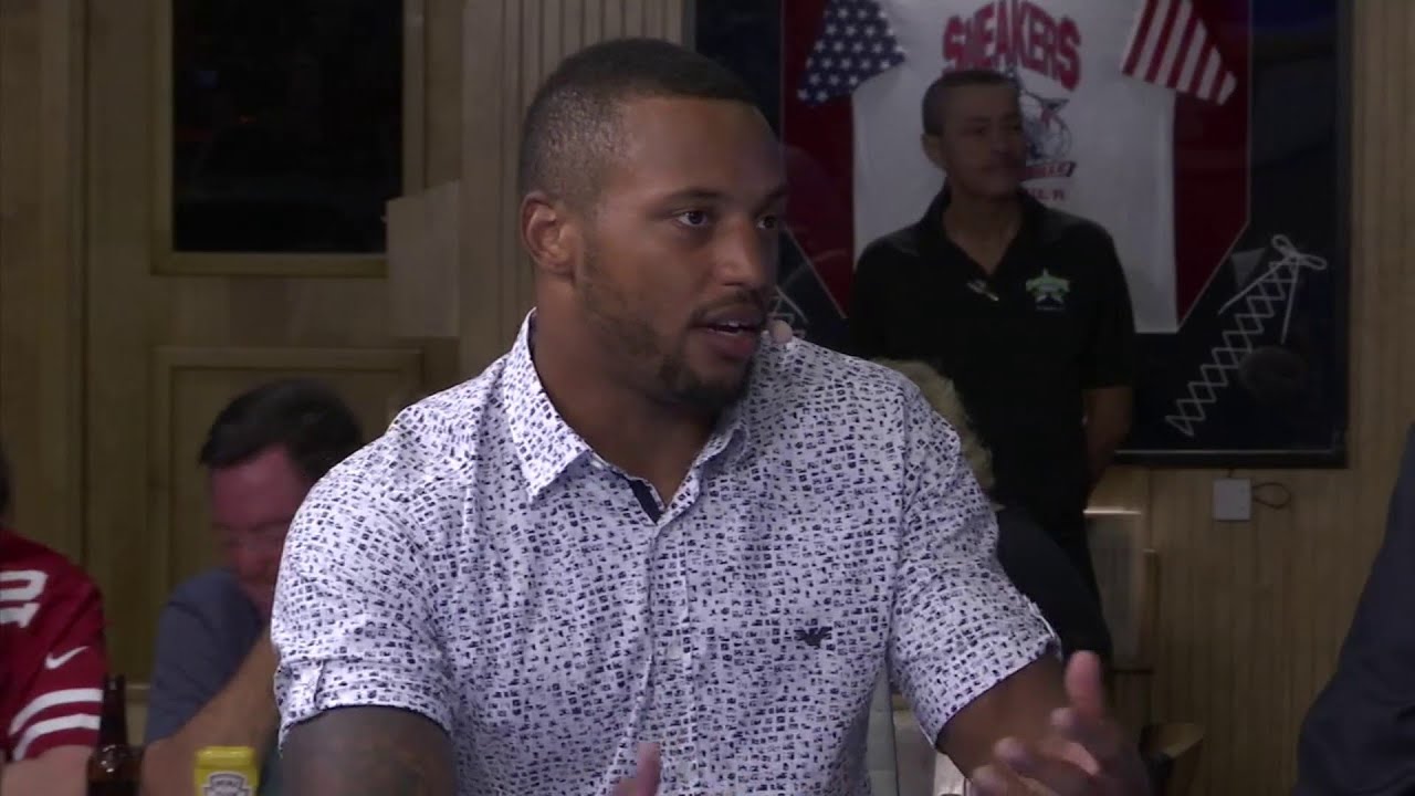 Jaguars linebacker Najee Goode appears on 'Mark Brunell Show' - YouTube