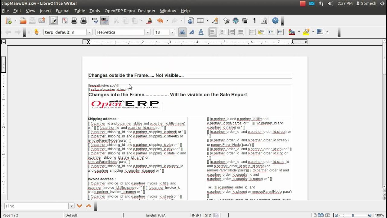 report frame - YouTube