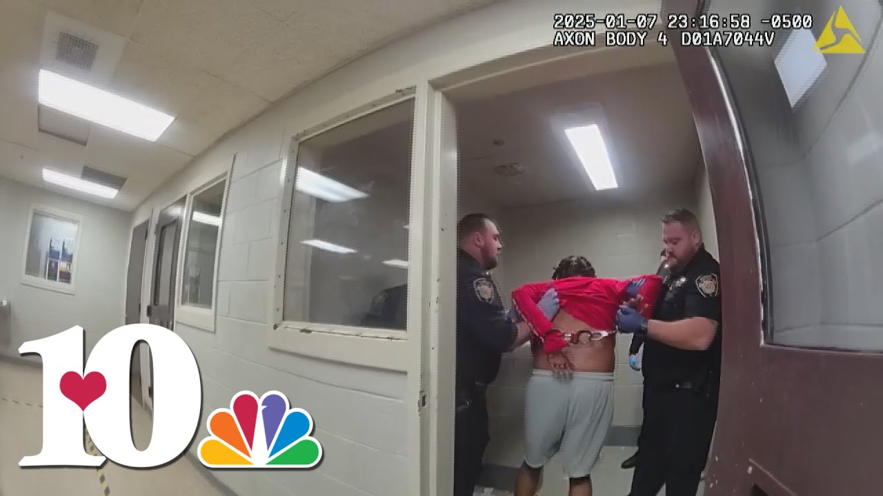 Knox Co. Sheriff's Office body camera video of David Batts' jail intake ...