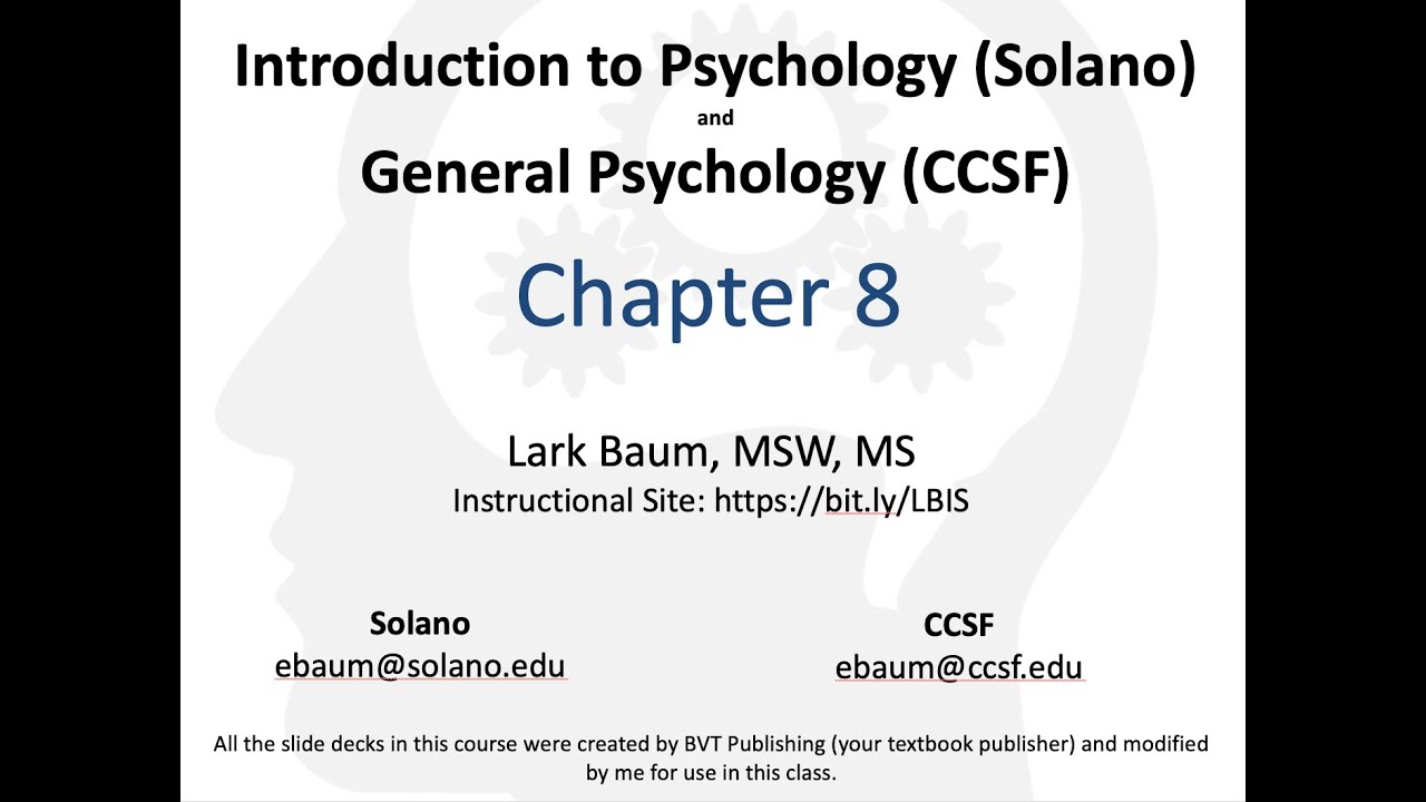 Psych 1 Chapter 8 Lecture: Language, thinking, and intelligence - YouTube
