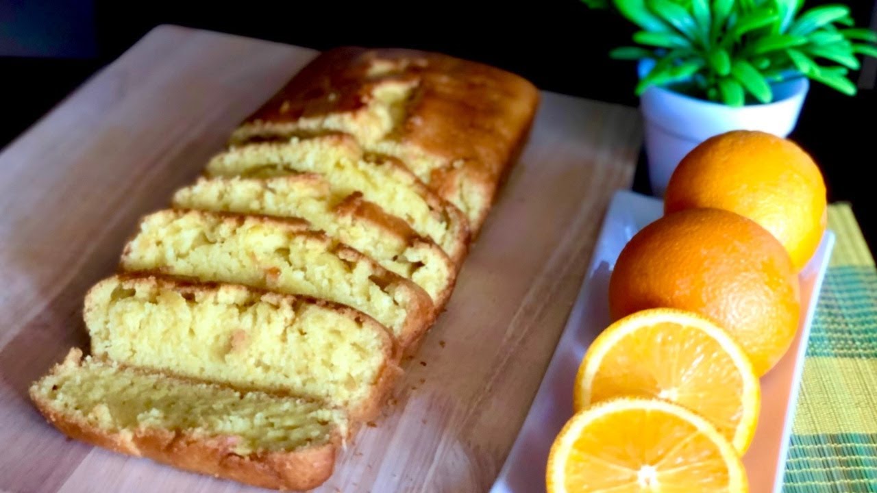 Vegan ORANGE CAKE: Moist, Zesty, EGGLESS and Dairy-Free | Kek Oren ...