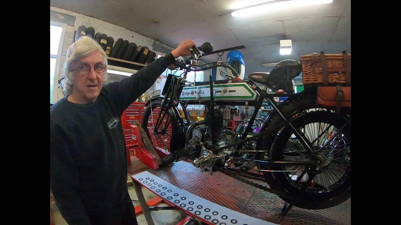 1913 Rudge Multi - YouTube