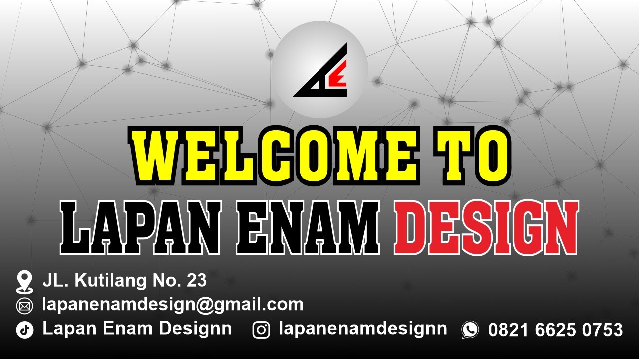 4 Kebutuhan kita Yang ada di Lapan Enam Design - YouTube