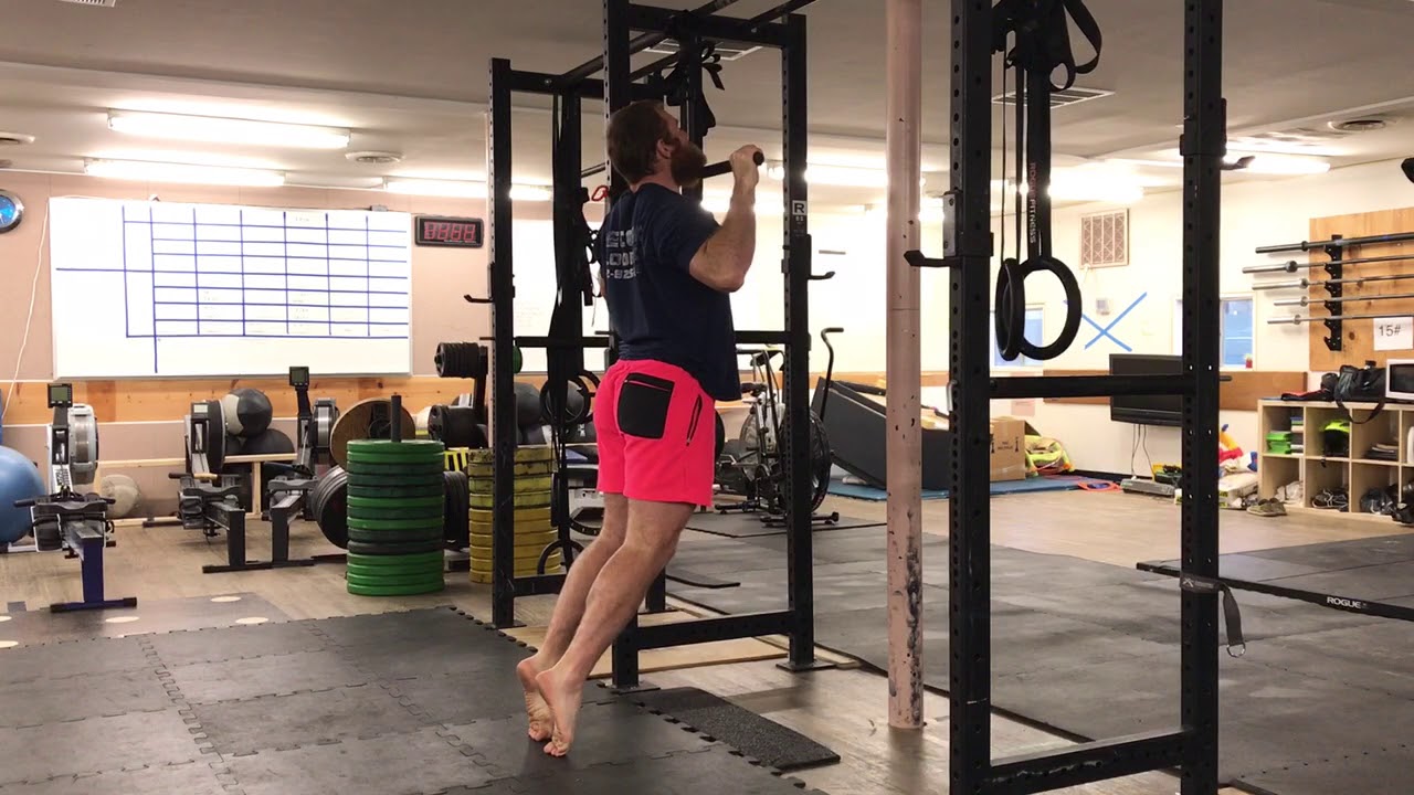 Feet Assisted Pull-Up - YouTube