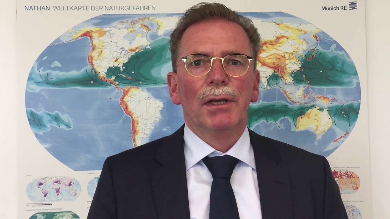 Peter Höppe congratulating on PIK's 25th anniversary - YouTube
