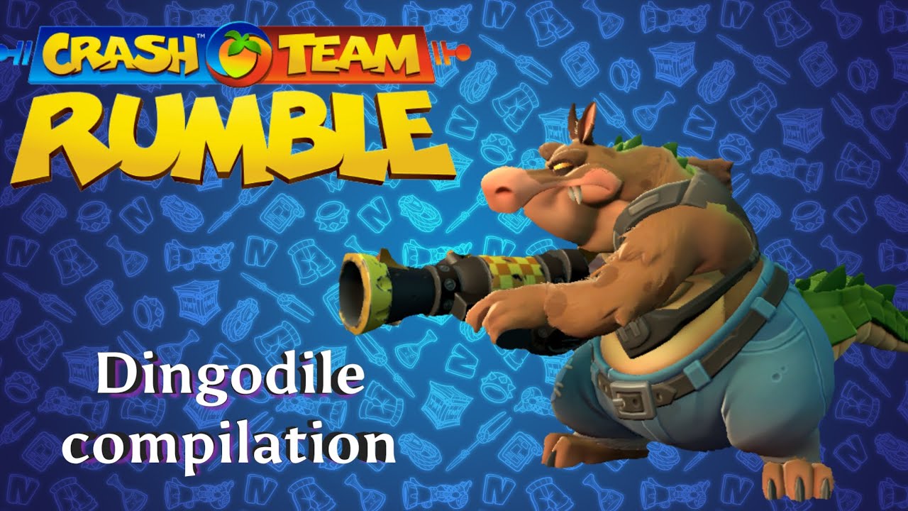 Behold the Chonkodile! - Crash Team Rumble, Dingodile highlights - YouTube