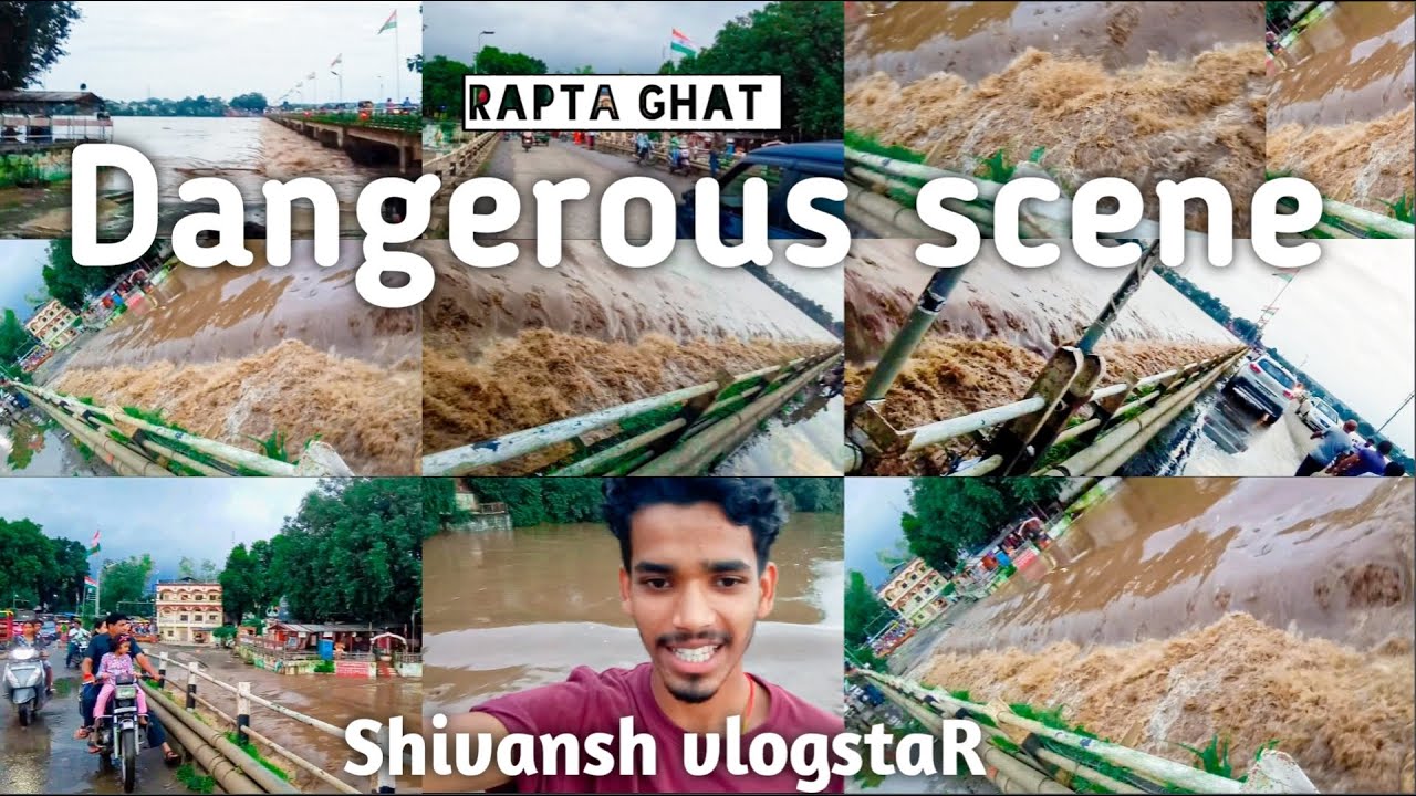 Rapta Ghat mandla Baadh dangerous scene।। Shivansh Vlogstar - YouTube