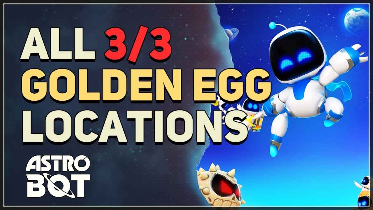 All Golden Egg Locations Astro Bot (The Lost Eggacy) - YouTube
