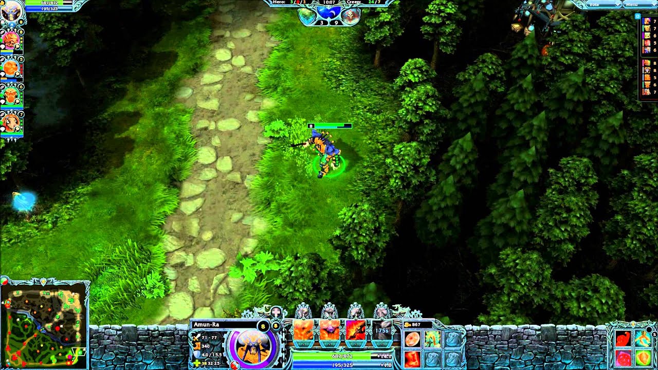 Big Plays With a Amun-Ra Montage! Heroes Of Newerth! - YouTube