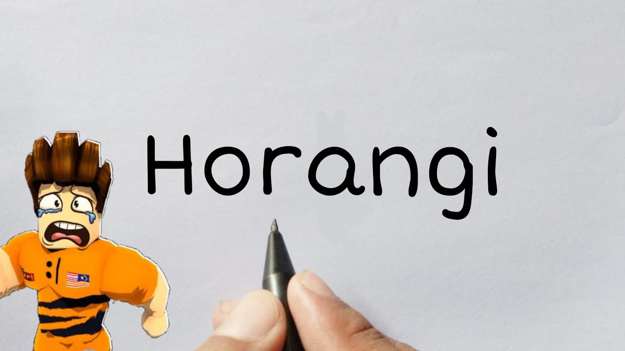 TOLONG, kata HORANGI menjadi gambar roblox @Horangi99 dikejar pasukan ...
