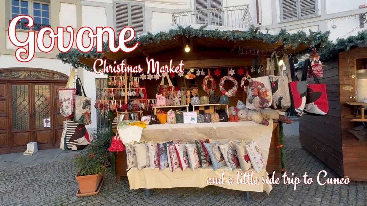 Govone Christmas Market - YouTube