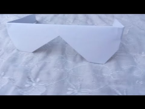 How do Make chashma | paper se chashma banane ka tarika | how to make ...