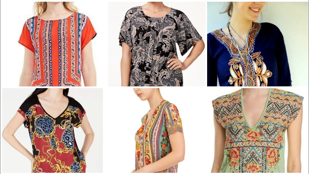 Designer Top Design Printed Top And Floral Top latest Fashion Video ...
