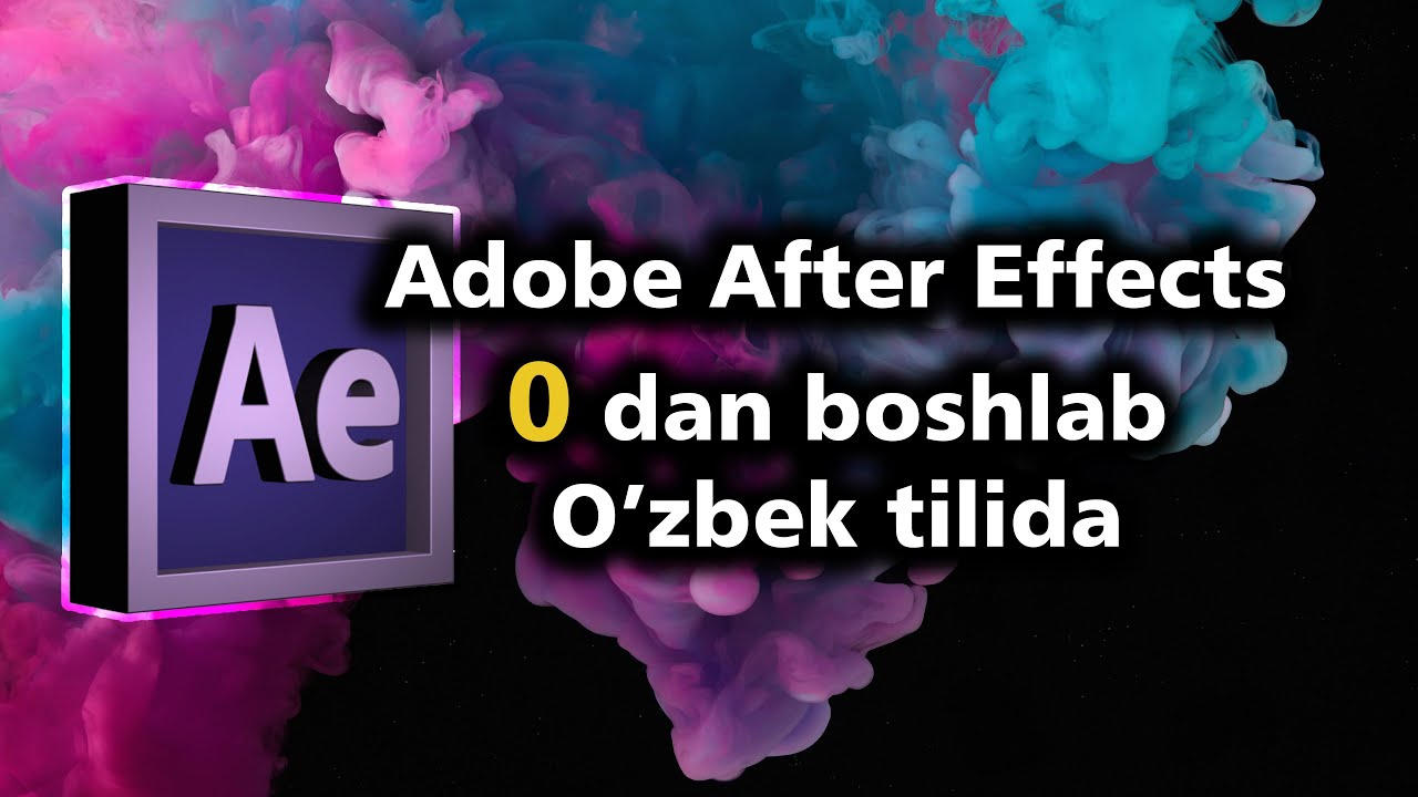 Adobe After Effects 5-dars tayanch nuqta - YouTube