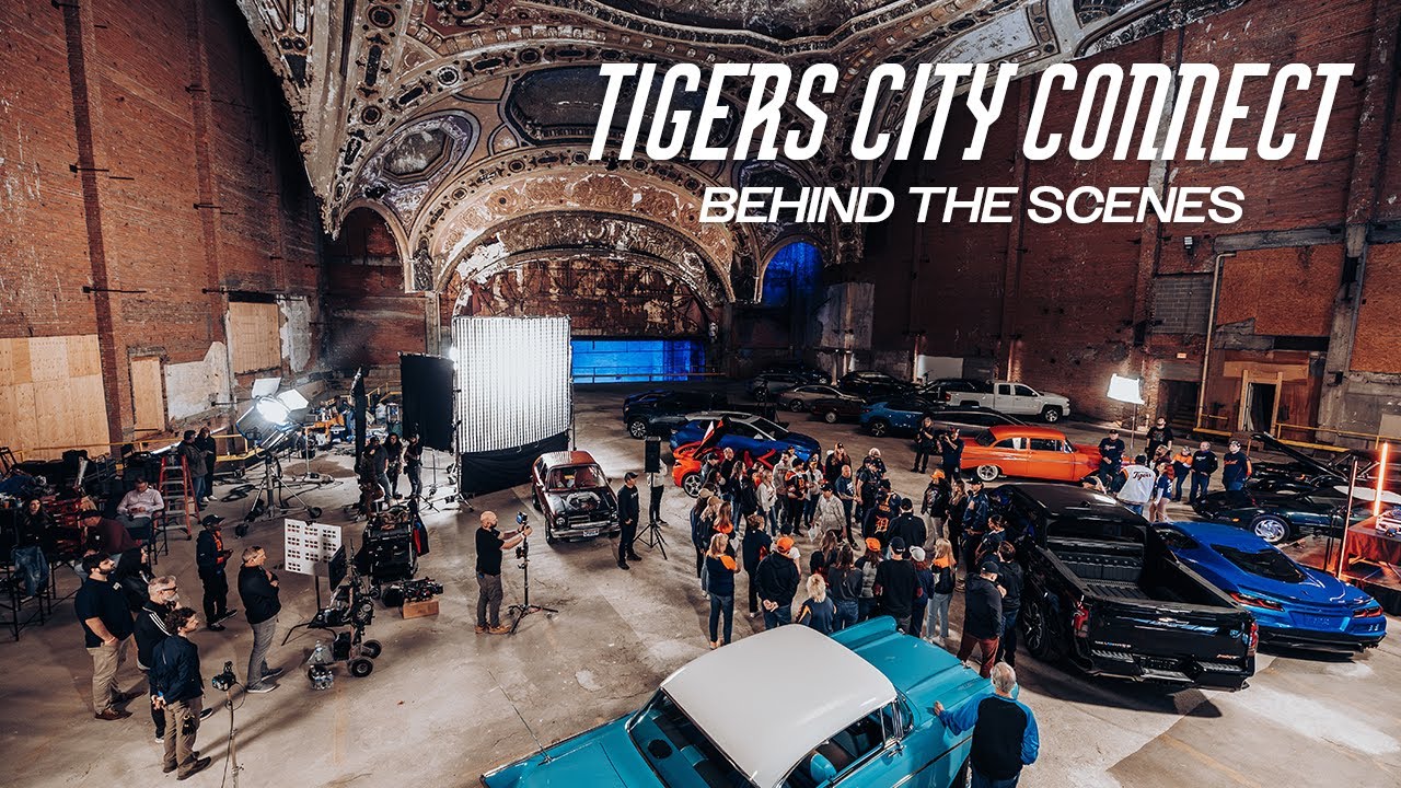 Detroit Tigers City Connect Behind the Scenes | Making of the Motor ...