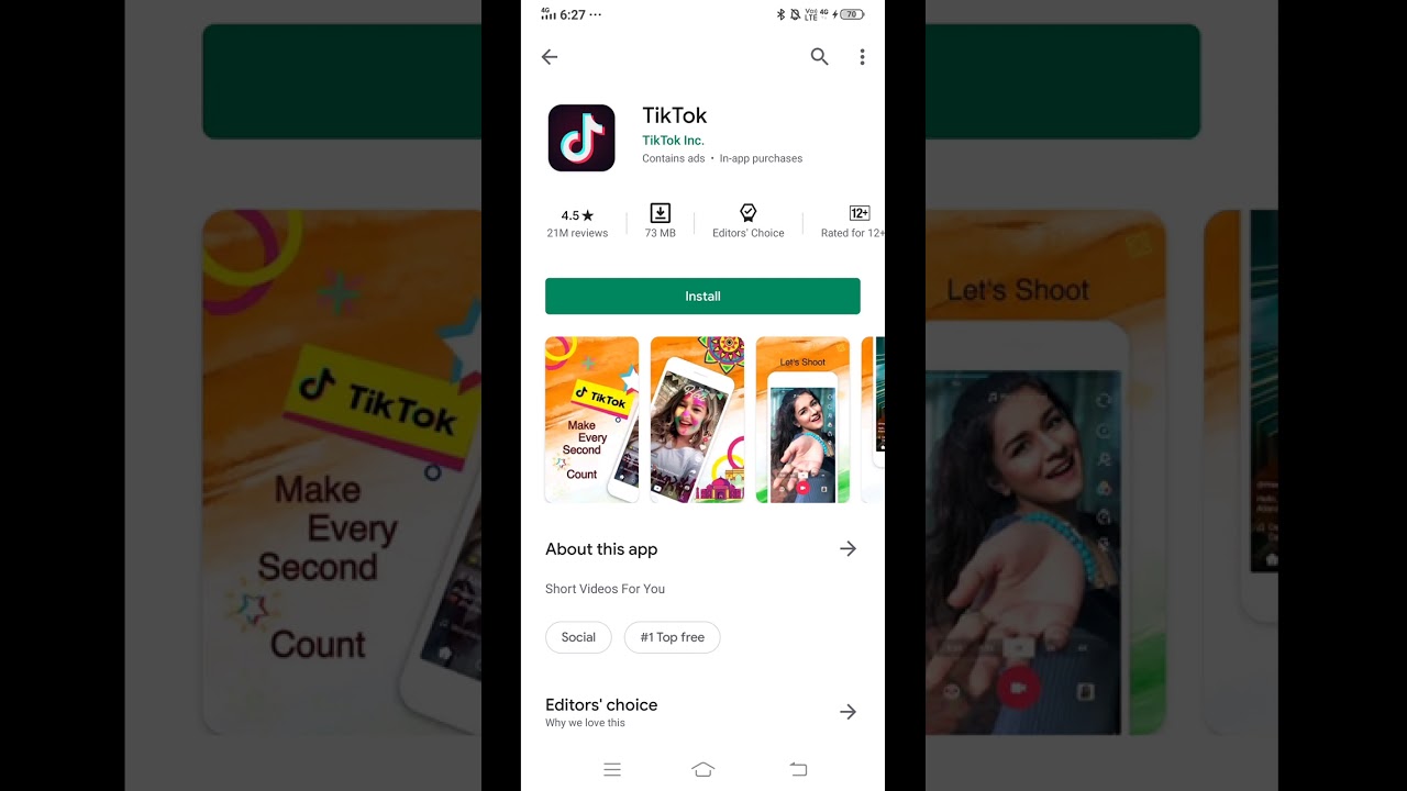 Uninstall TiK Tok ! Support carry . - YouTube