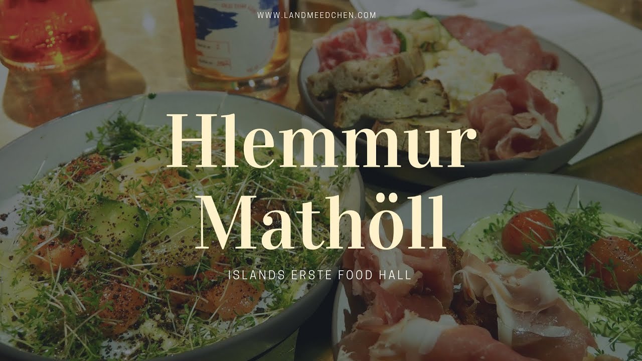 Hlemmur Mathöll - Islands erste Food Hall - YouTube
