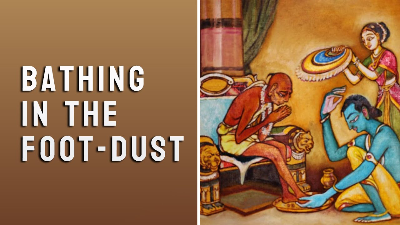Bathing in the Foot-dust - Swami Speaks Short - YouTube