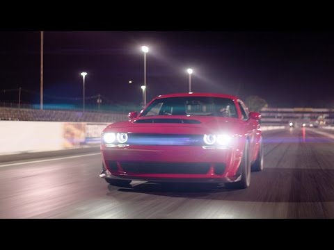 2018 Dodge Challenger SRT Demon Running Footage