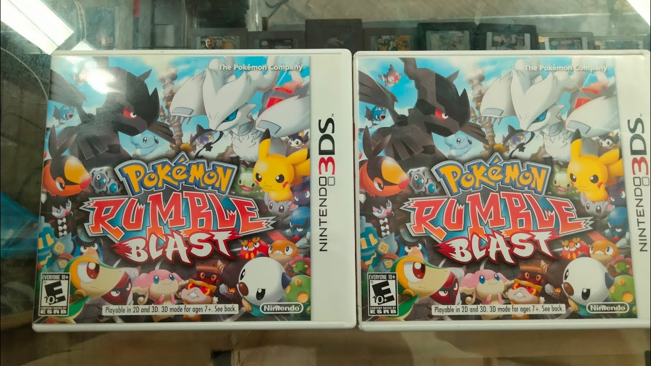 Pokémon Rumble Blast Nintendo 3DS - YouTube