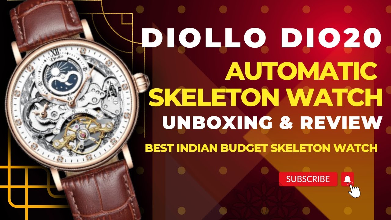 Best Indian Automatic Watch in Budget🔥| Diollo Automatic Watch ...