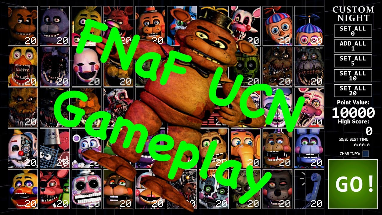 FNaF UCN Gameplay - YouTube