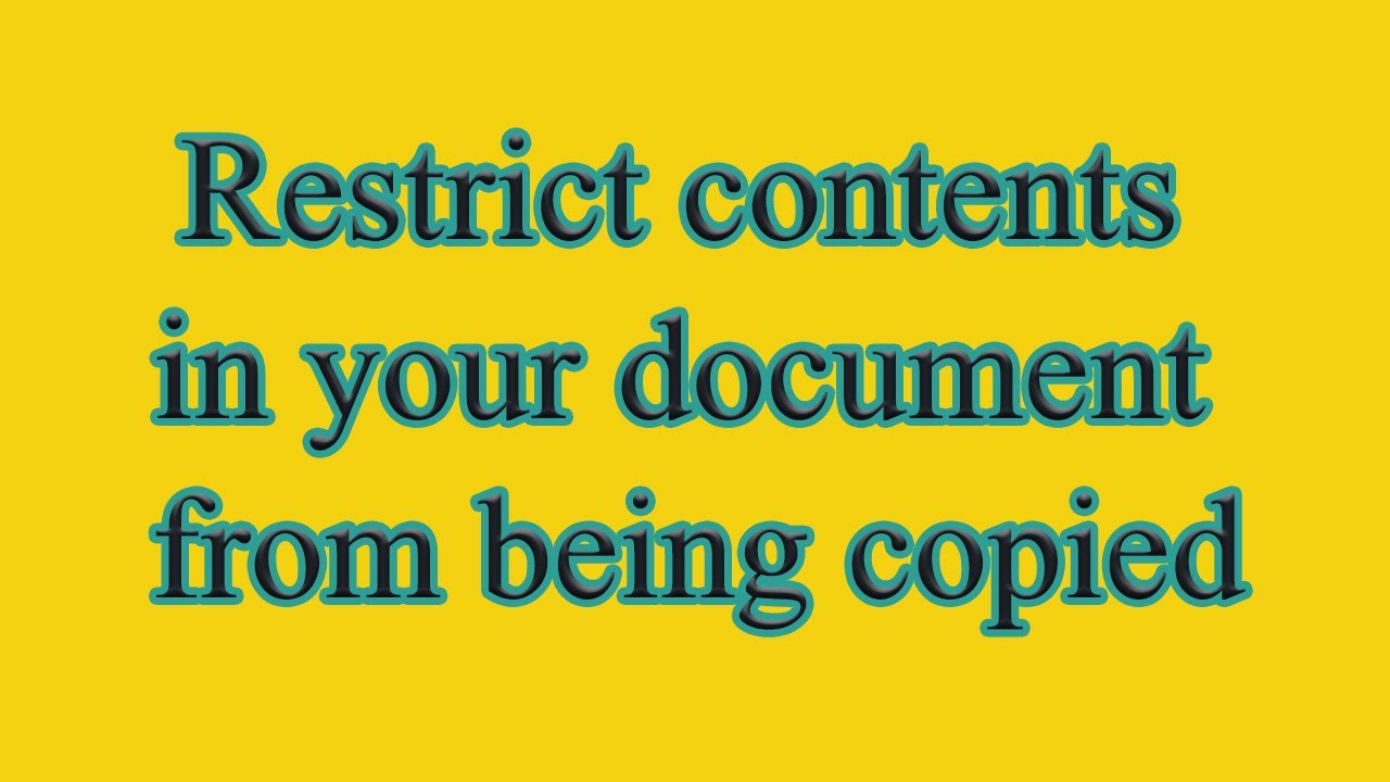 How to add security restrictions(password) to a PDF file in adobe ...