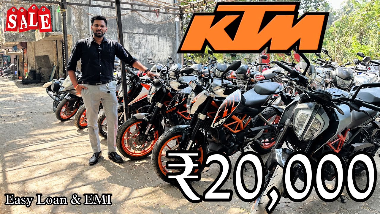 KTM bike sale 20000 dp| Rishi Bike Bazar| Second hand bikes in Mumbai # ...