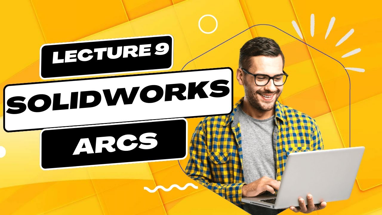 Solidworks Basics- How to sketch an Arc in Solidworks - YouTube