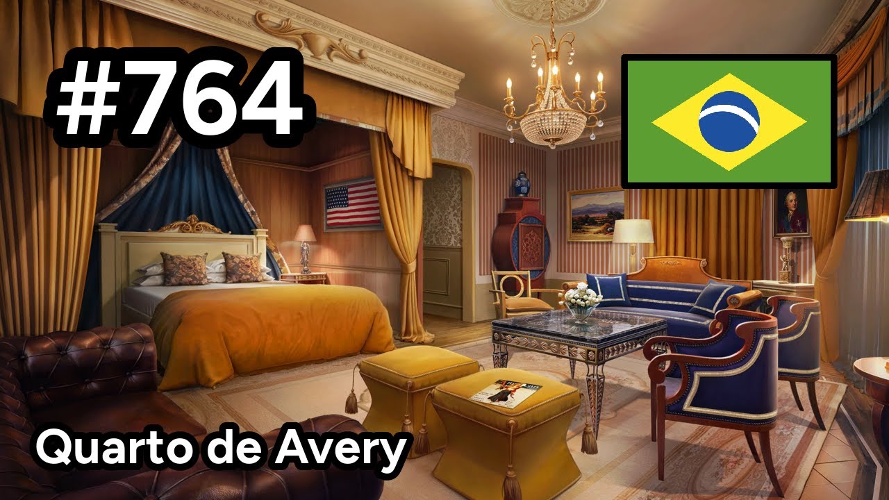 #764 🇧🇷 (📕3-📄3-4) - Quarto de Avery - June's Journey - YouTube