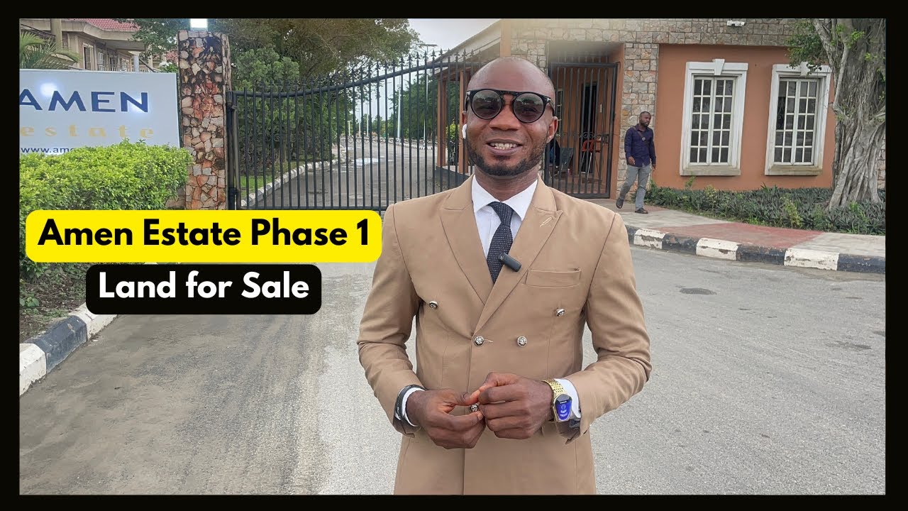 Amen Estate Phase 1 Eleko Ibeju Lekki Lagos N60M Land for Sale in Ibeju ...