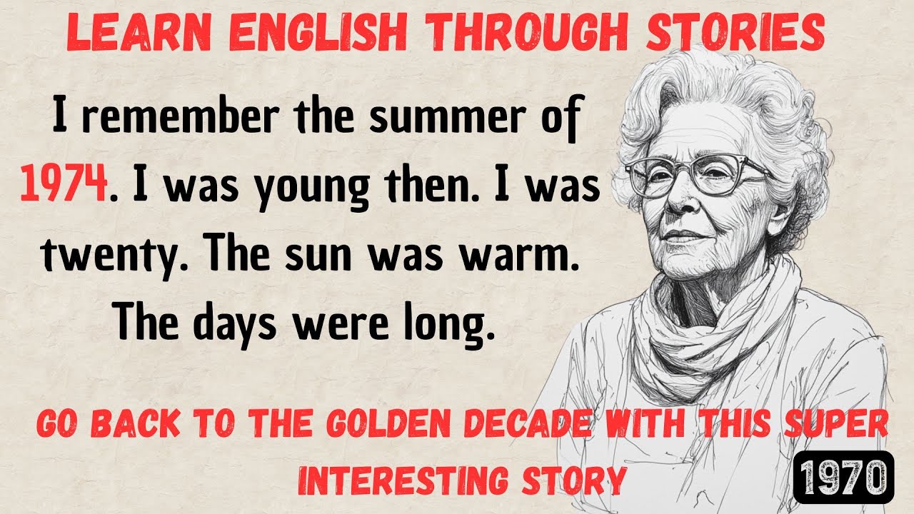 A Simple Life in 70 s | Nostagic Time| Learn English Through Stories ...