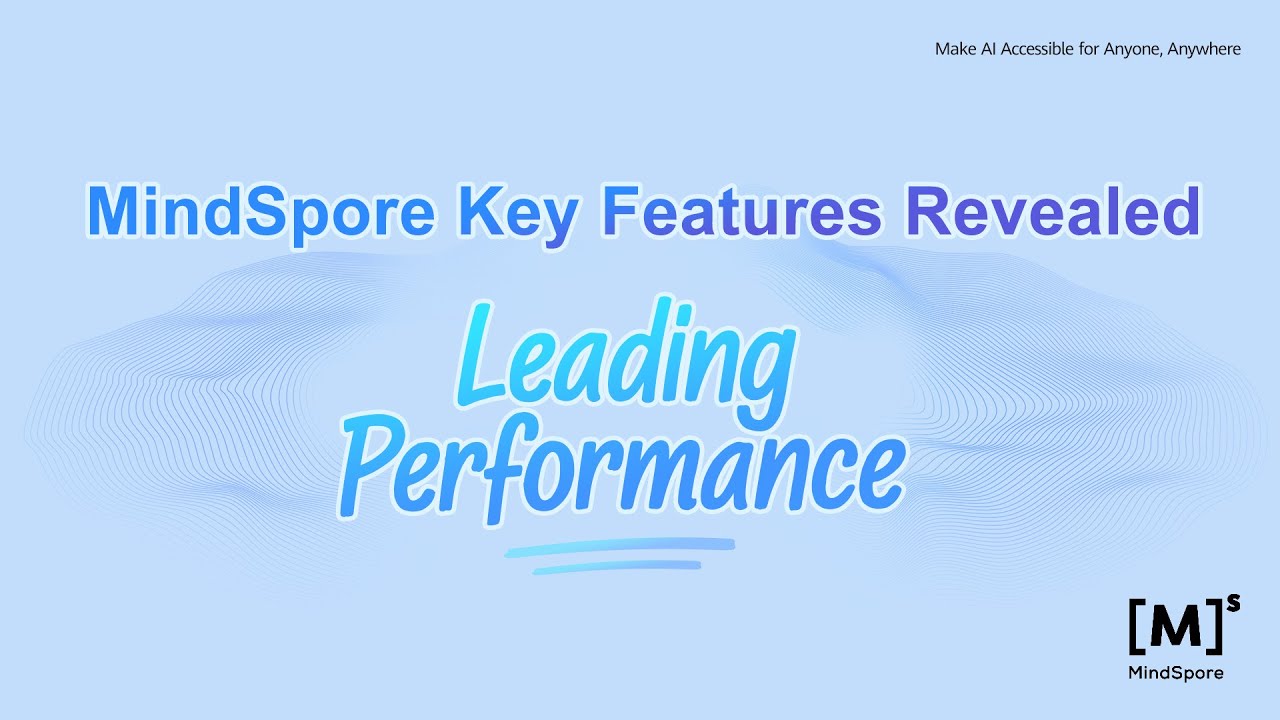 MindSpore Key Features Revealed: Leading Performance - YouTube