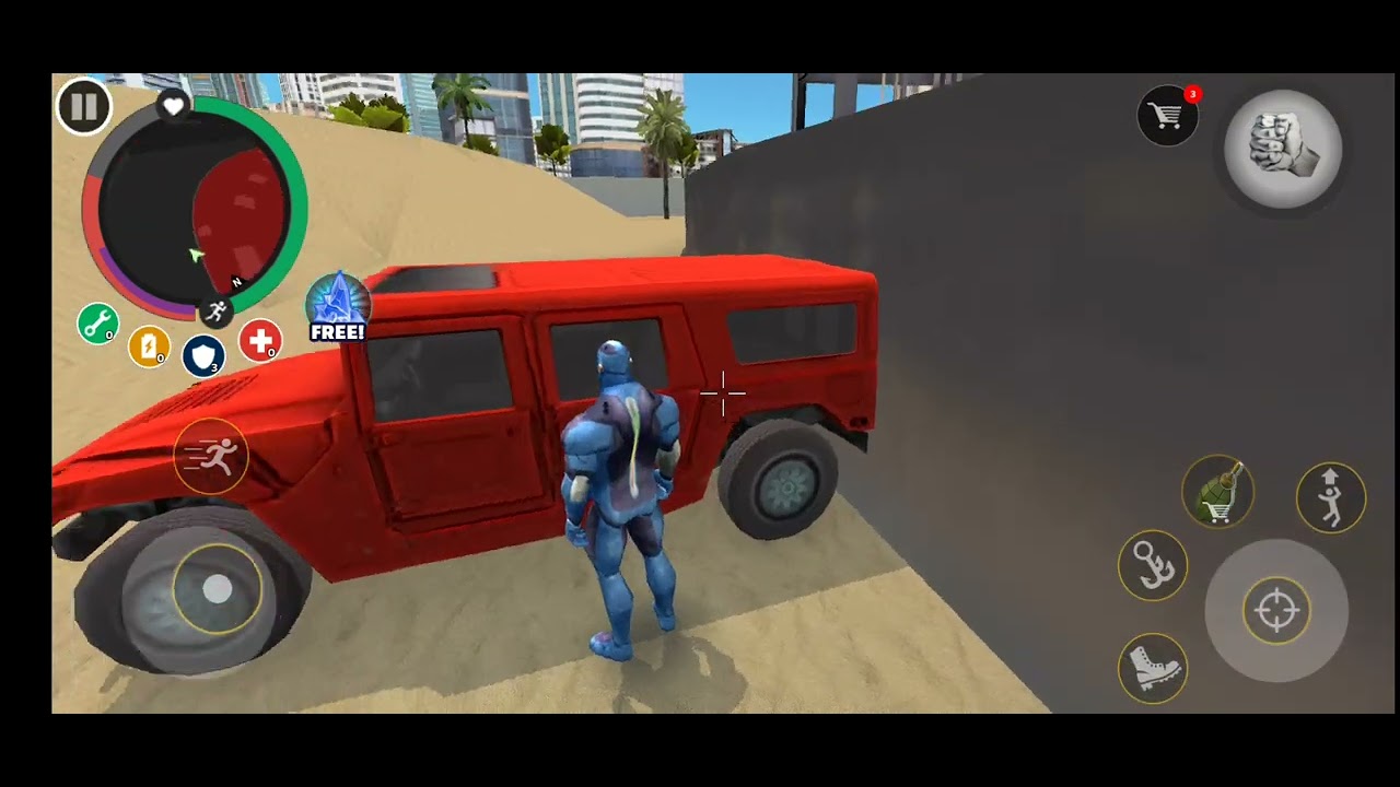 rope hero mafia city Chinese boss fight - YouTube