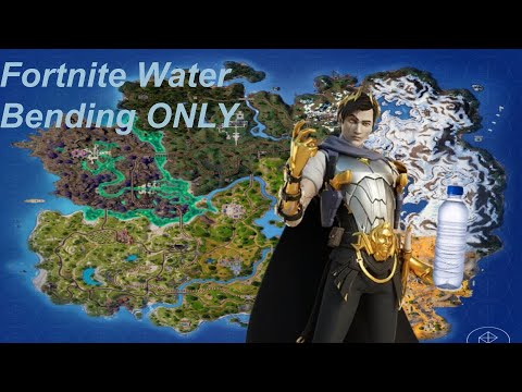 Fortnite Water bending only Challenge - YouTube