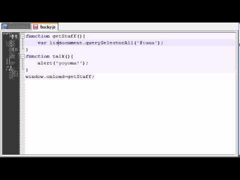 HTML5 Tutorial - 26 - querySelectorAll - YouTube
