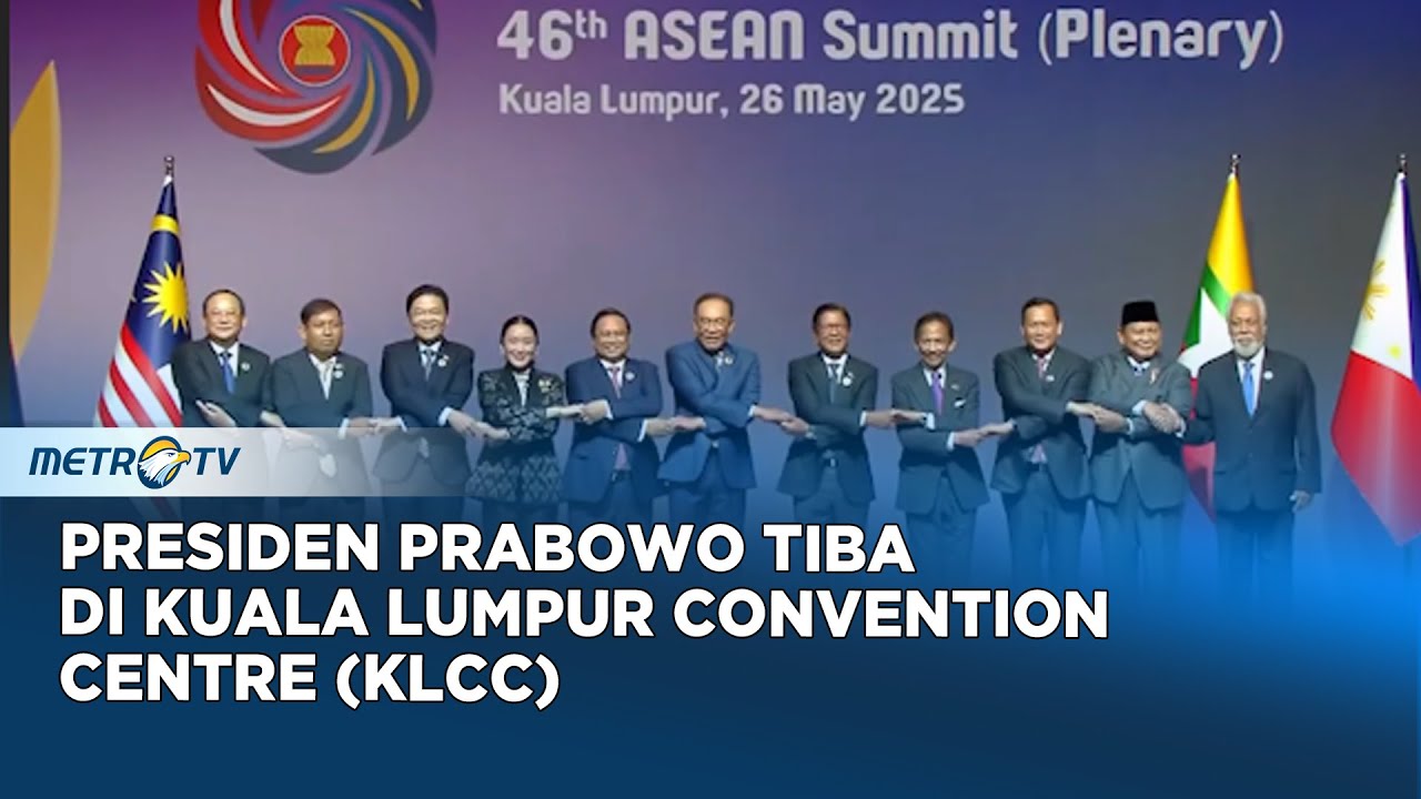 Presiden Prabowo Hadiri KTT ke-46 ASEAN - YouTube