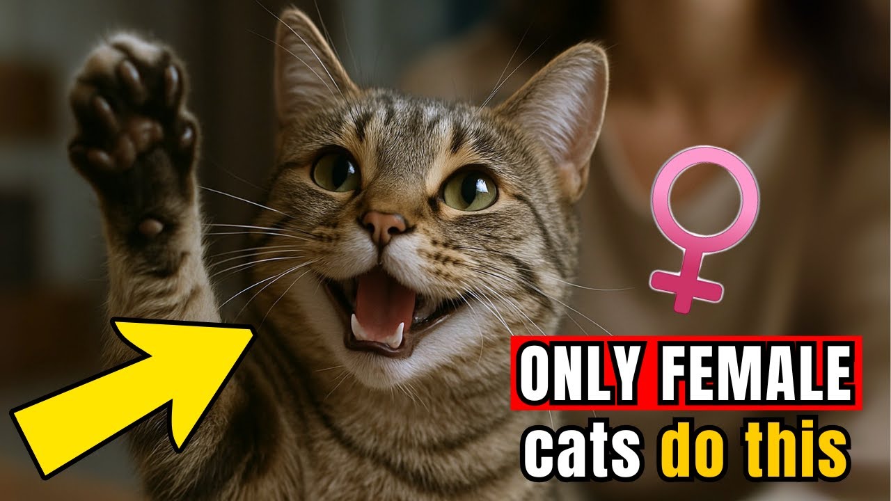 Only Female Cats Do This… And the Reason Will Melt Your Heart! - YouTube