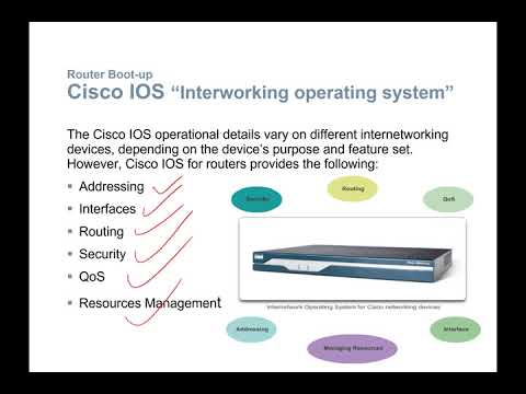 6 1 IOS Router configuration - YouTube