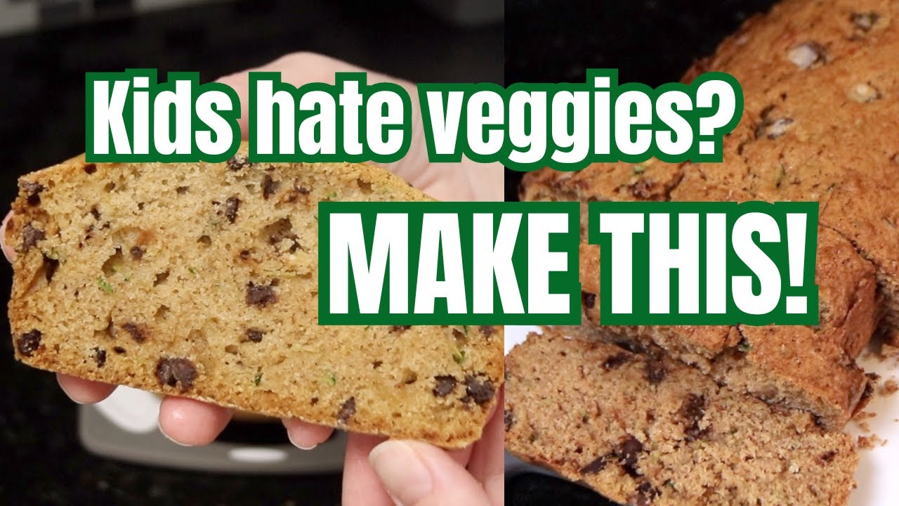 BAKE WITH ME! ZUCCHINI BREAD FOR THE VEGGIE HATERS - YouTube