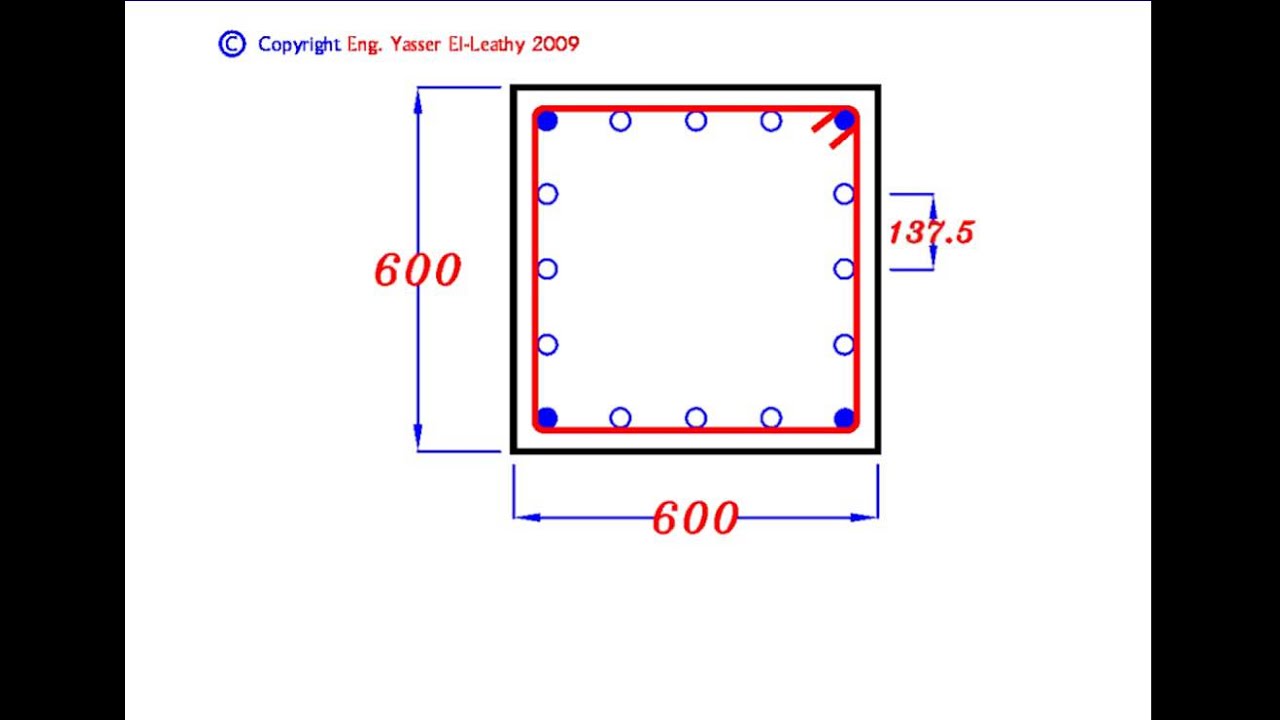 RFT of Axially Loaded Columns part 3 - YouTube
