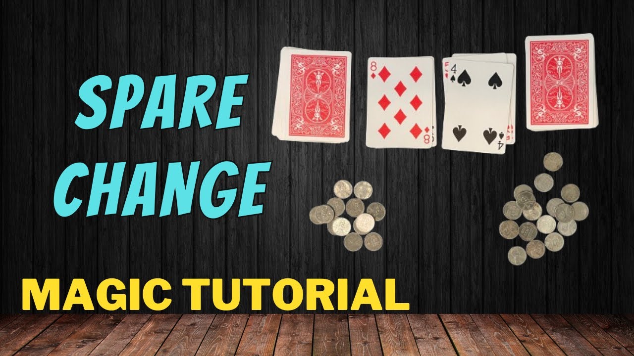 Easy Self Working Magic Card Trick Tutorial Using Cards And Coins ...