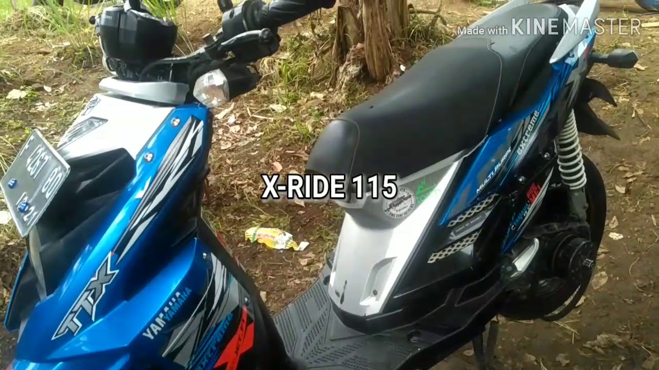 Modifikasi X-Ride 115 & X-Ride 125 #1 - YouTube