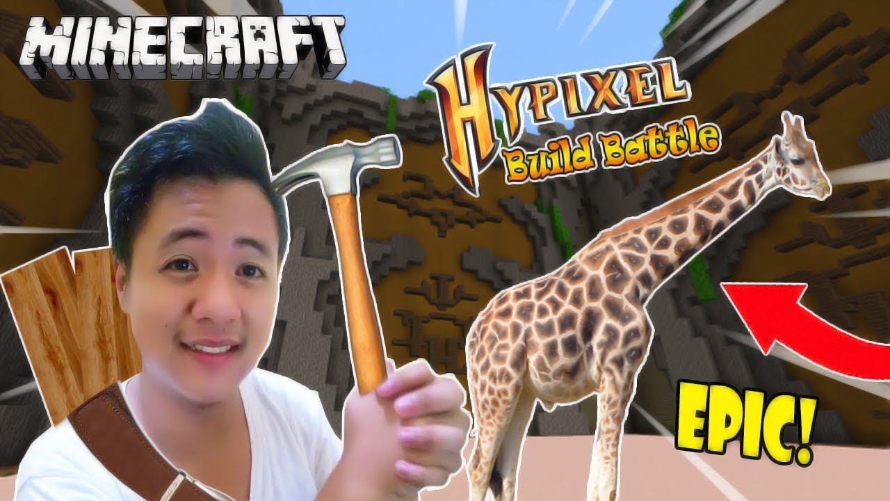 PINAKA EPIC NA GIRAFFE!! | Minecraft (Build Battle) Hypixel - YouTube