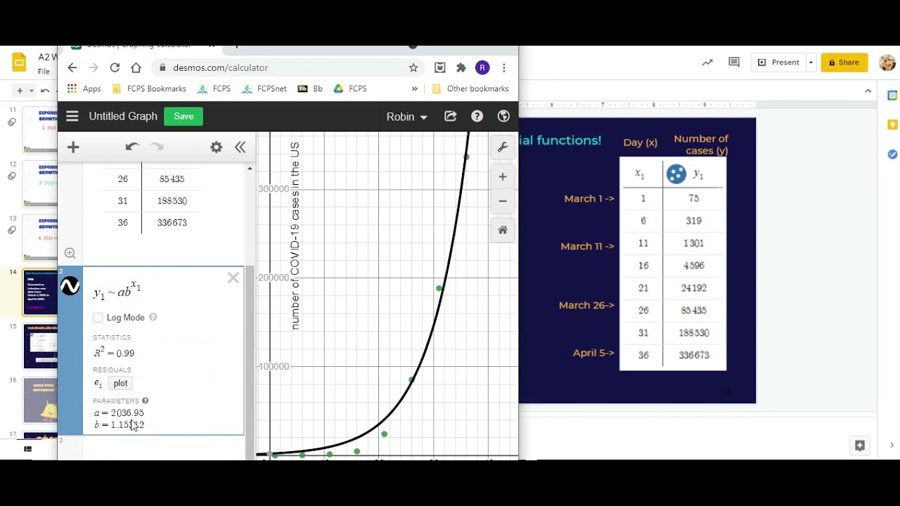 Exponential Regression In Desmos YouTube Exponential Regression In Desmos YouTube